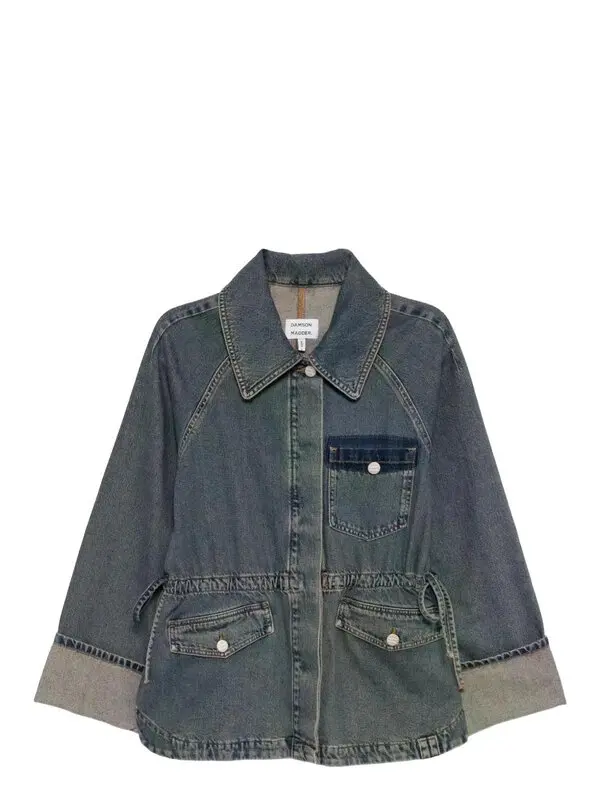 DAMSON MADDER Emilie Denim Jacket - Blue