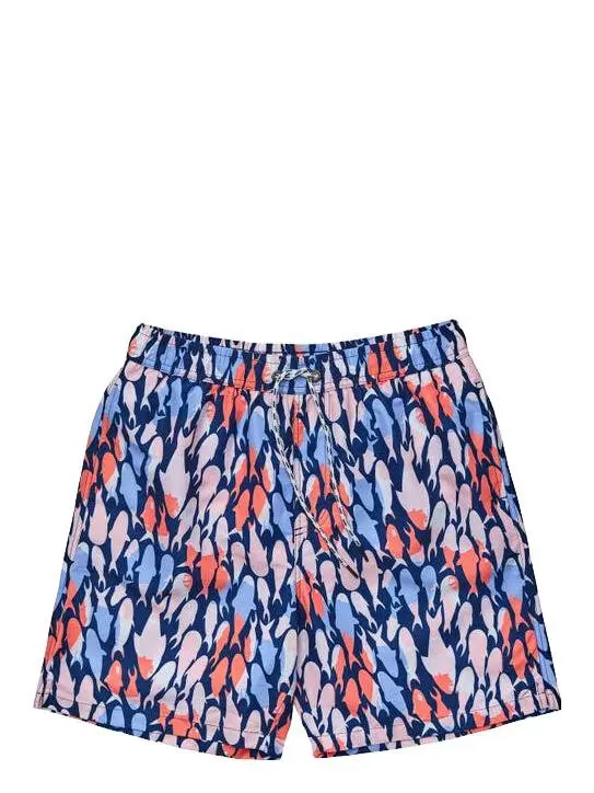 SNAPPER ROCK Printed Swim Shorts - Fish Frenzy