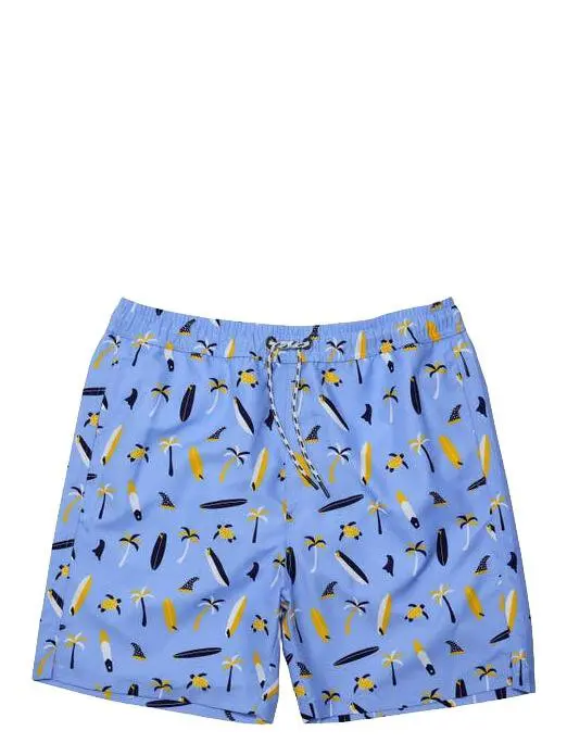 SNAPPER ROCK Printed Swim Shorts - Turtle Break