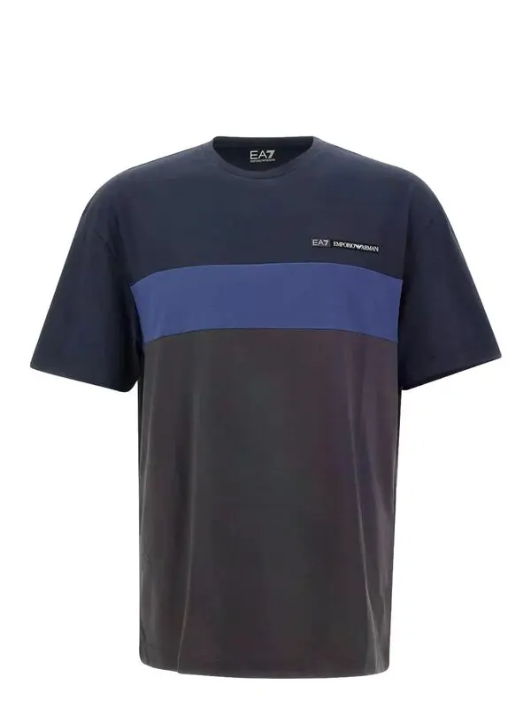 Emporio Armani Colour-block Short-sleeve T-shirt - Multicolour