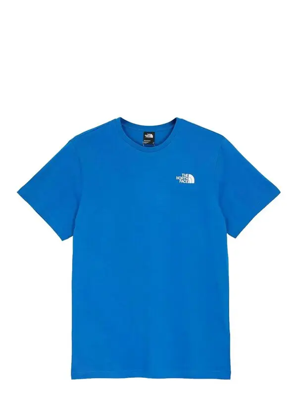 The North Face Evolution Box Nse Logo-printed Crewneck T-shirt - Blue