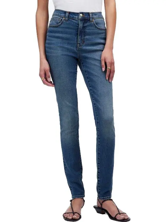 Madewell High-rise Skinny Jeans - Roz Wash