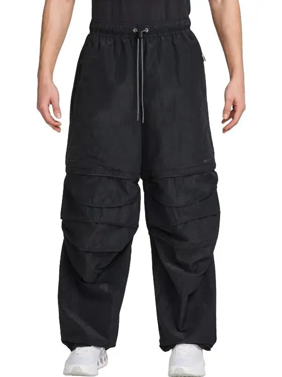 Nike Tech Woven Convertible Oversized Pants - Black/anthracite/black