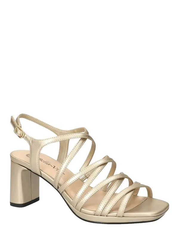 BELLA VITA Slingback Sandal - Champagne