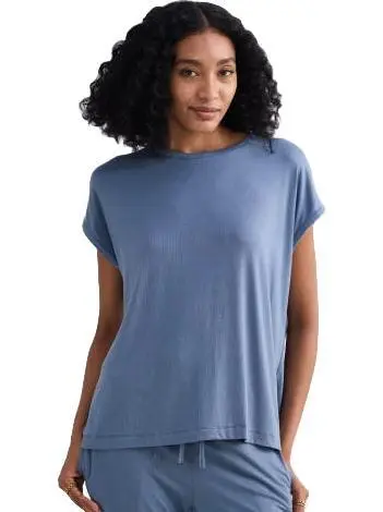 REISTOR Relaxed Everyday Tee - Blue