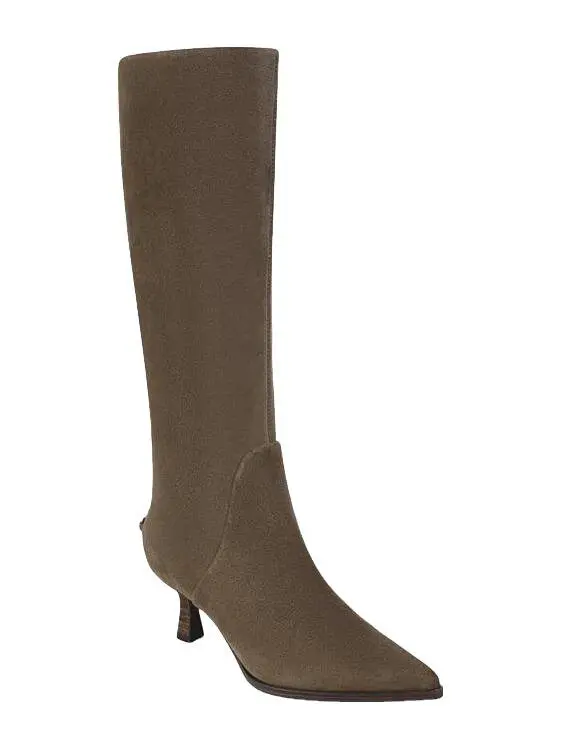 CIRCUS NY BY SAM EDELMAN Yulia Knee High Kitten Heel Boot - Olivewood