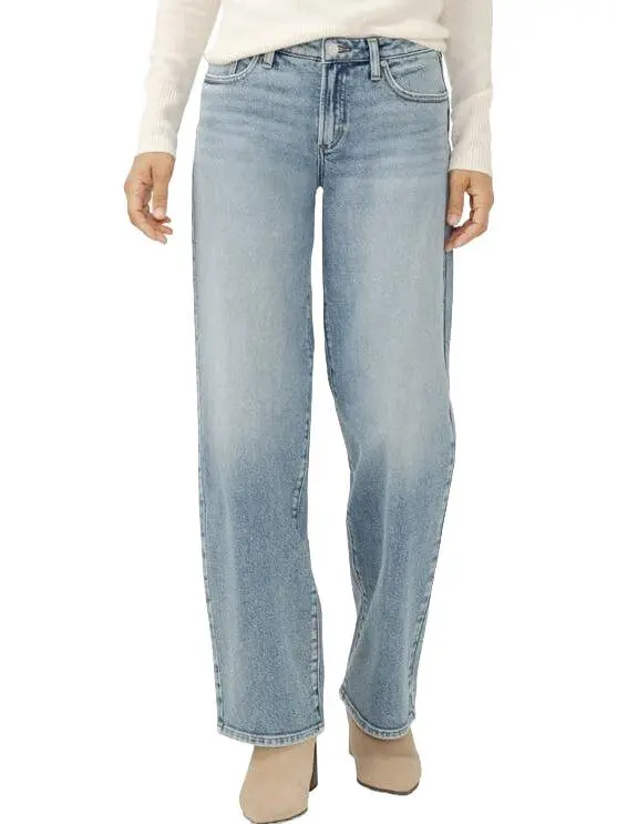 SILVER JEANS CO. Loose & Low Baggy Jeans - Grove