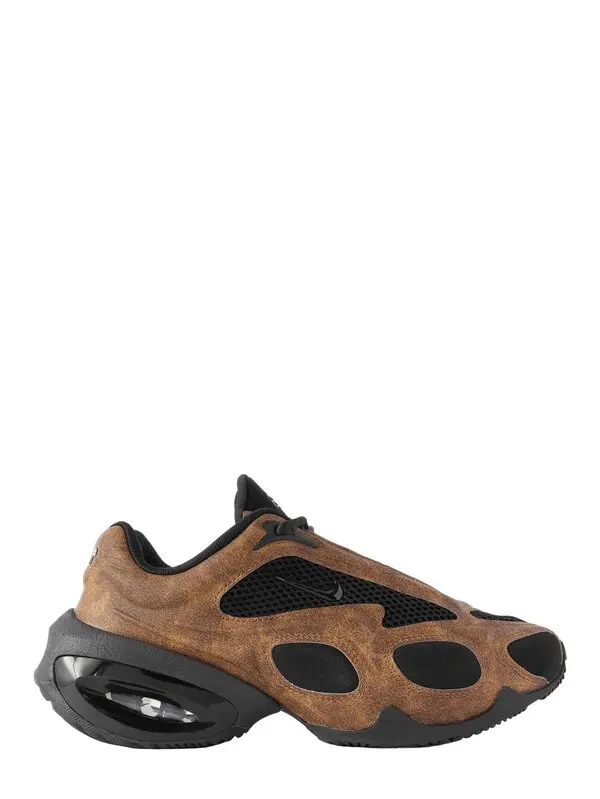 Nike Air Max Muse Mesh-trimmed Sneakers - Brown