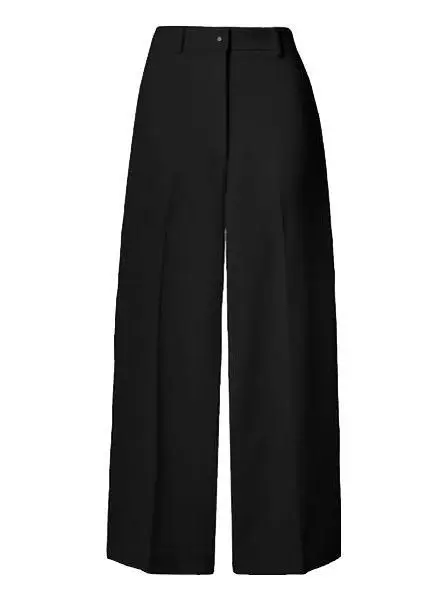 Baacal Wide Leg Trouser - Black