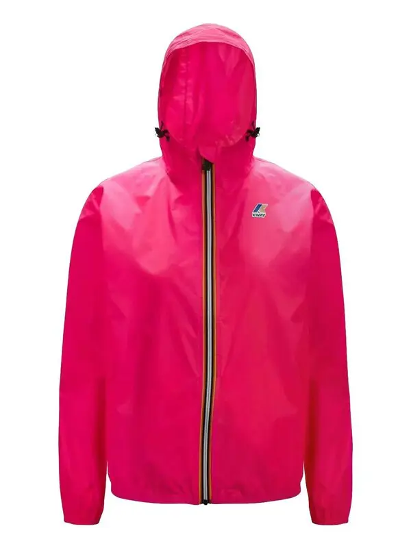 K-WAY Le Vrai Zip-front Hooded Jacket - Pink