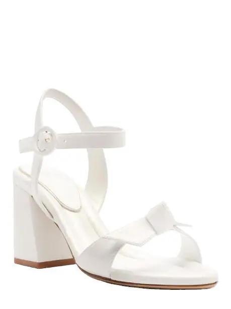 ALEXANDRE BIRMAN Clarita Flare Platform Sandal - Pearl/white