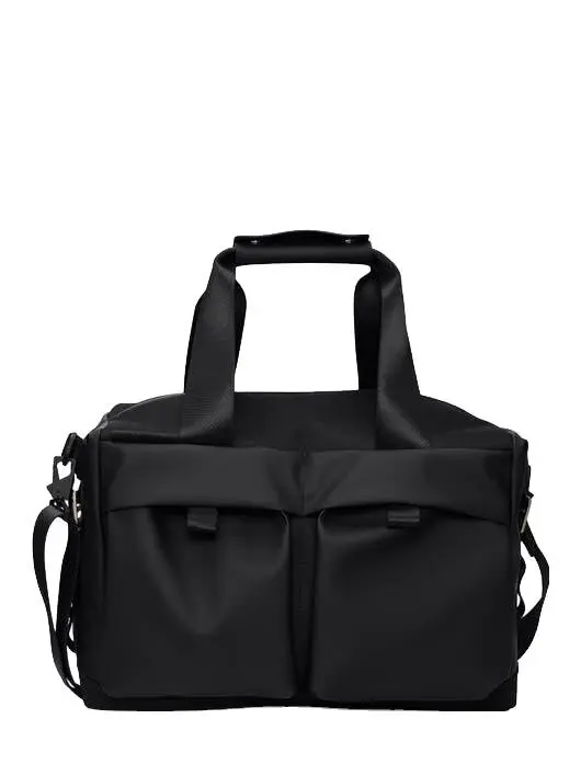 Rains Otaru Small Waterproof Weekend Bag - Black