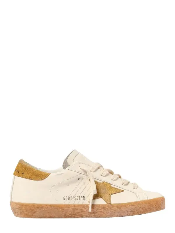 GOLDEN GOOSE Lace-up Sneakers - Ocher