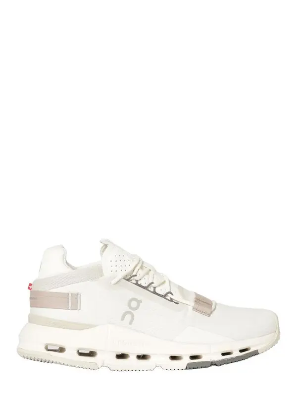 On Lace Up Sneakers - White