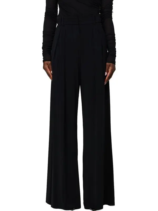 Max Mara Wide Leg Trousers - Black