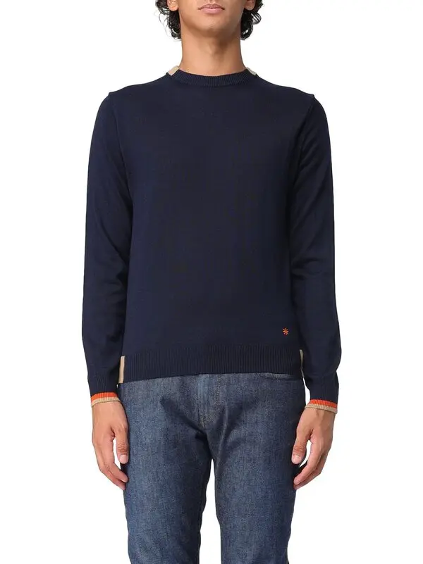 MANUEL RITZ Pullover Sweater - Blue