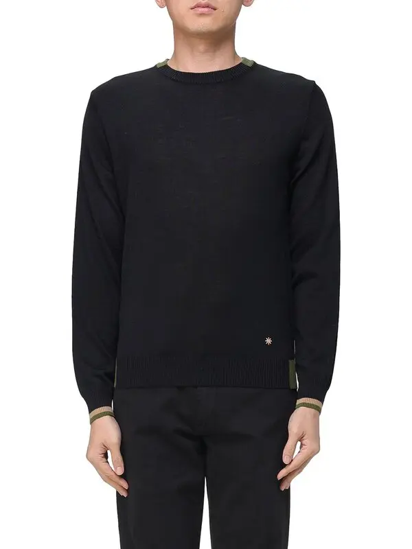 MANUEL RITZ Pullover Sweater - Navy