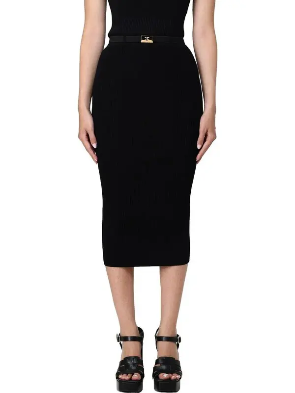Elisabetta Franchi Pencil Skirt - Black