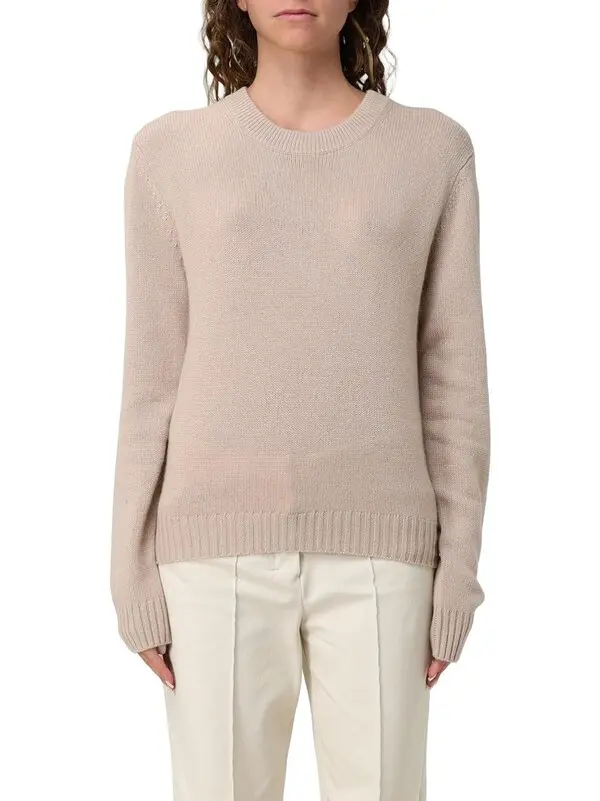 ALLUDE Pullover Sweater - Beige