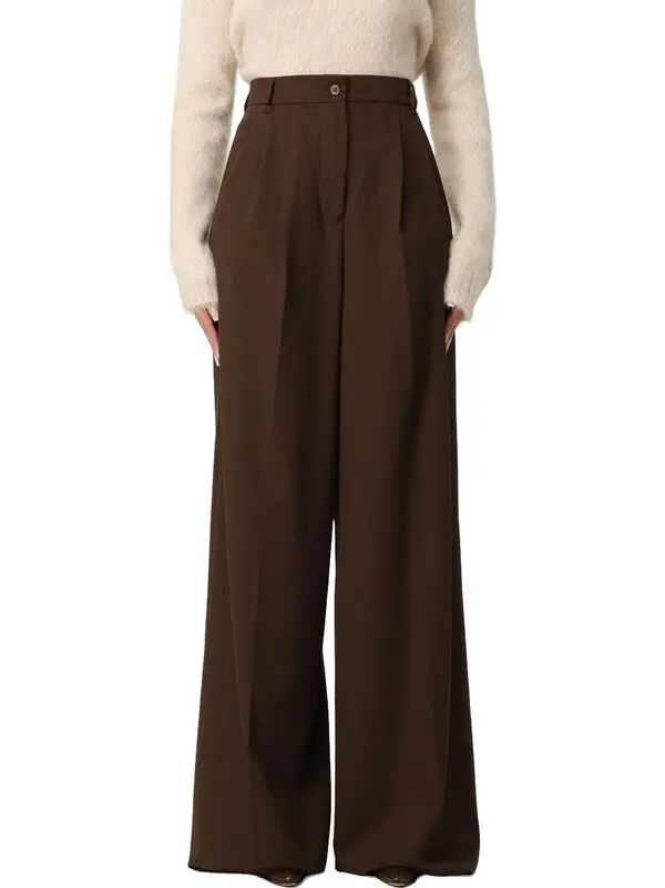 Etro Wide Leg Trousers - Burgundy