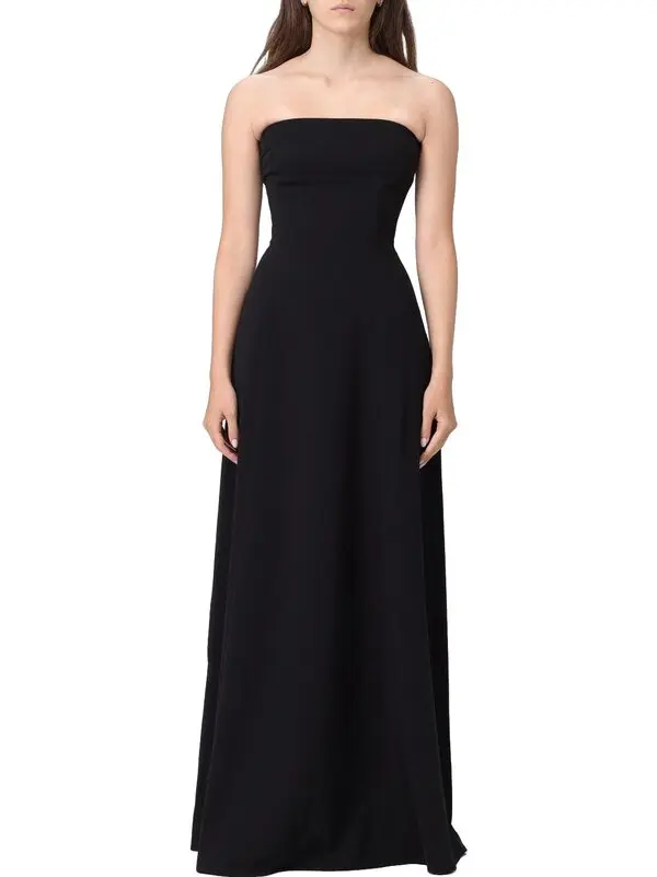 Solace London Strapless Gown - Black
