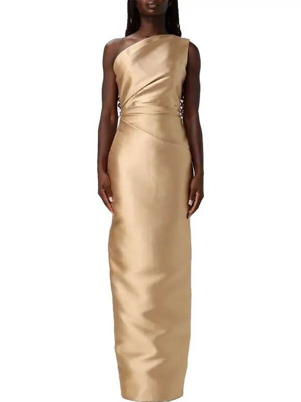 Solace London Dress - Champagne