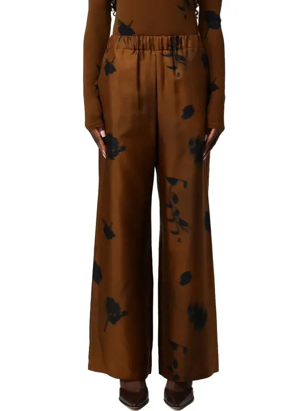 Max Mara Wide Leg Pants - Camel