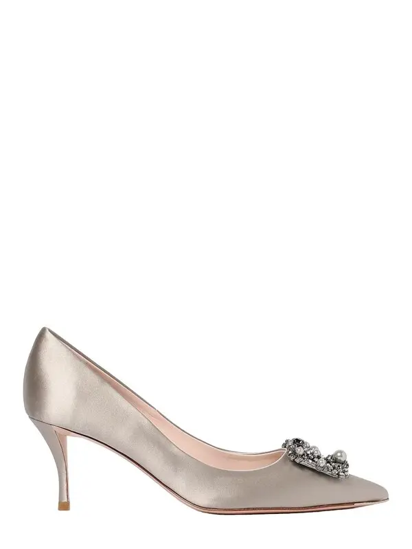 ROGER VIVIER Pointed Toe Pumps - Grey