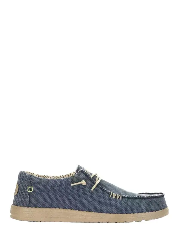 HEY DUDE Cotton Loafers - Blue