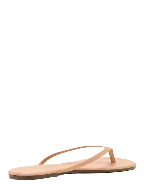 Tkees Lily Leather Thong Sandals - Neutrals