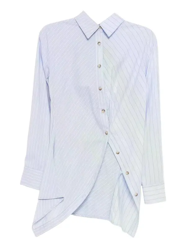 Andersson Bell Striped Button-down Shirt - Blue