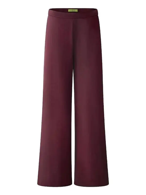 Shanghai Tang Button-detailed Trousers - Purple