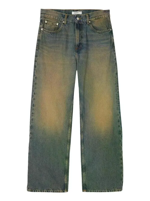 Sandro Wide-leg Jeans - Blue