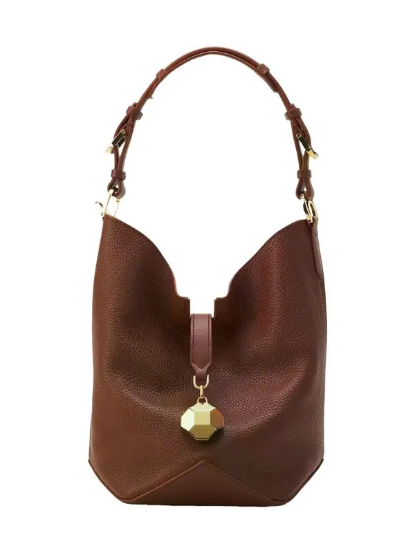 LANVIN Leather Bucket Bag - Brown