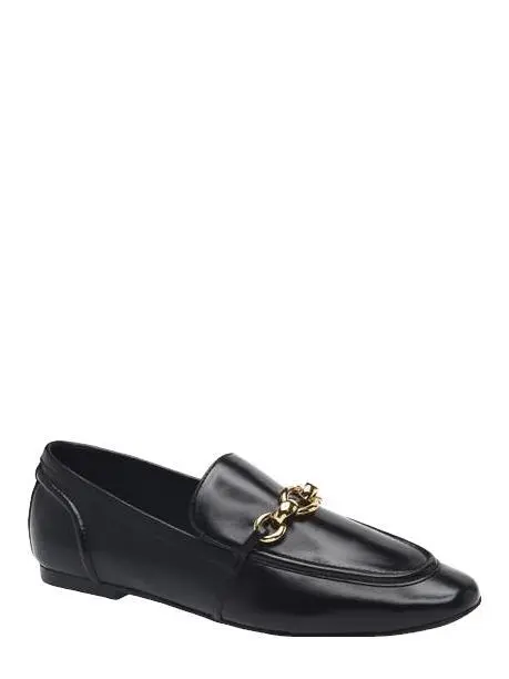 Jeffrey Campbell Clerk Bit Loafer - Black Gold
