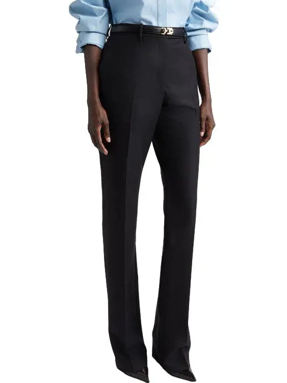 TOM FORD Virgin Wool Trousers - Lb999 Black