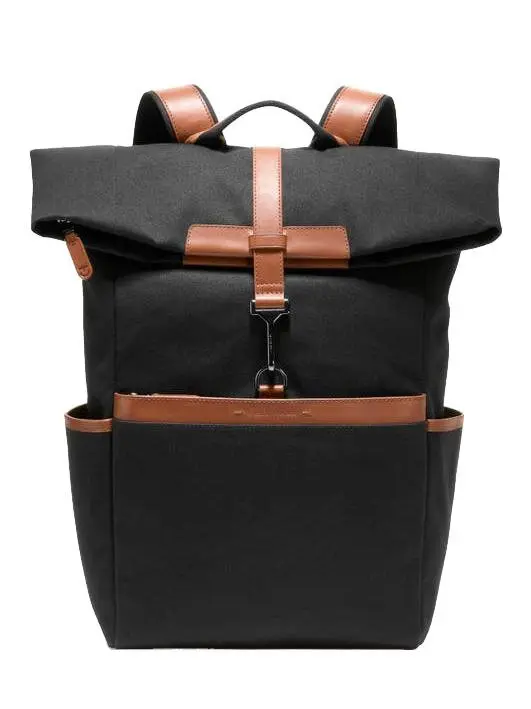 Cole Haan Brushed Twill Backpack - Black New British