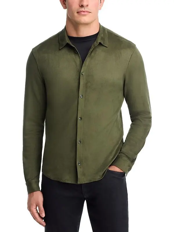 Monfrère Cooper Button Front Shirt - Juniper