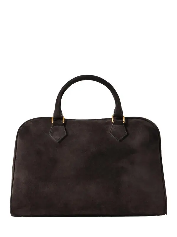 NILI LOTAN Jaclyn Suede Tote - Brown