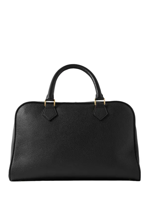 NILI LOTAN Jaclyn Textured-leather Tote - Black