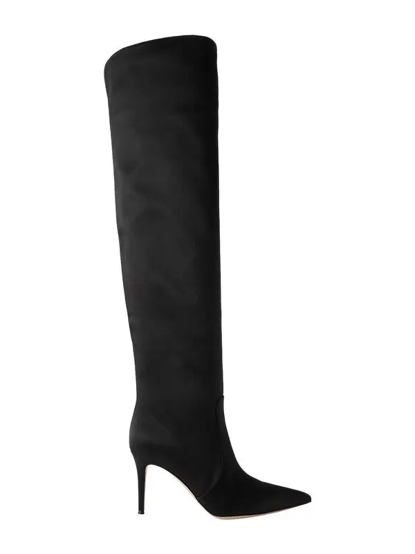 GIANVITO ROSSI Hansen 85 Over-the-knee Boots - Black