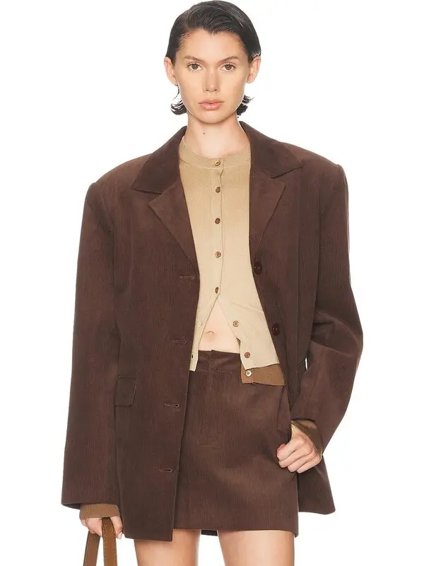 SEROYA Hera Blazer - Slate Brown