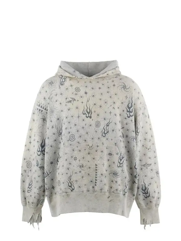 SAINT MXXXXXX Dr. Woo Hoodie - Grey