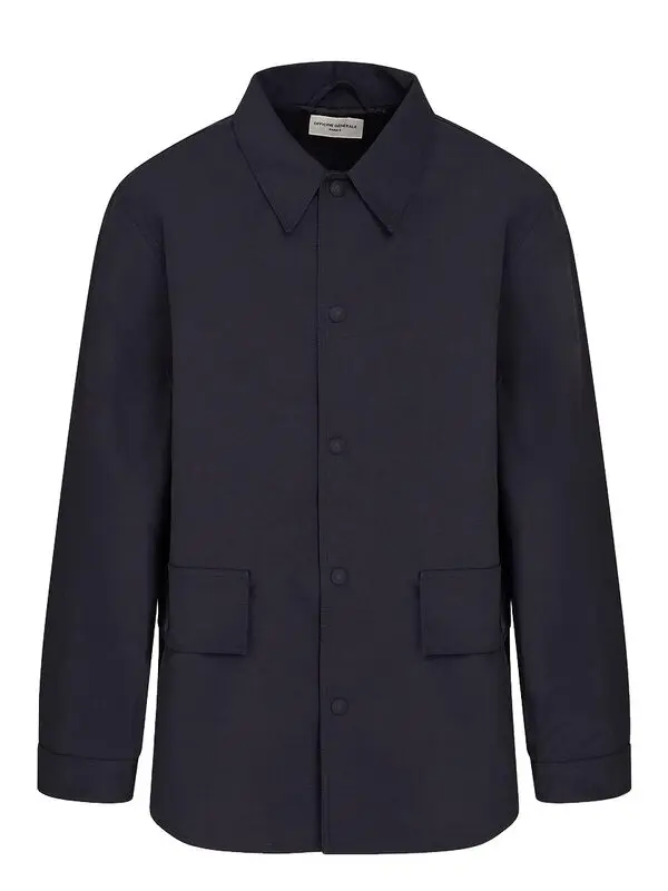 Officine Générale Hope Twill Jacket - Navy