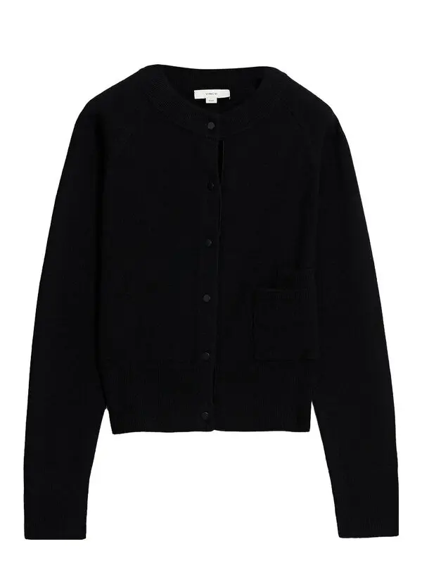 Vince Wool-blend Cardigan - Black