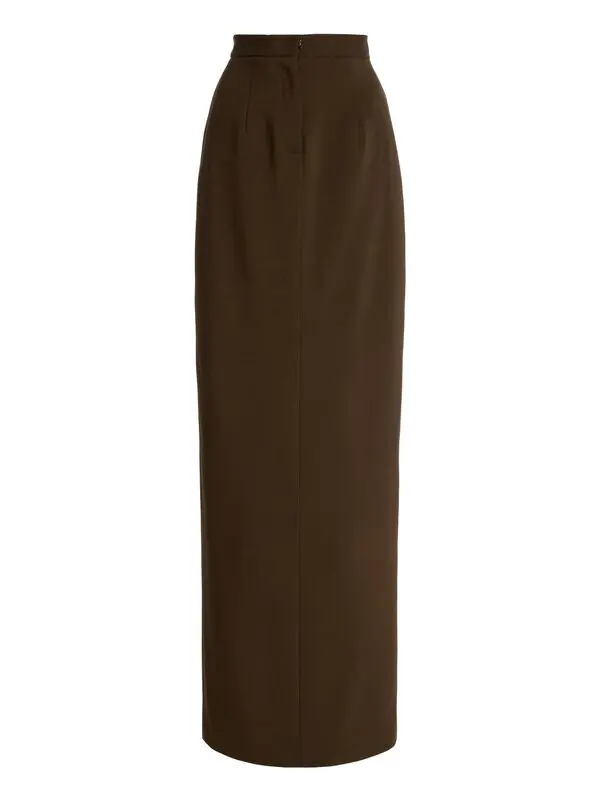 Tove Fey Maxi Skirt - Brown