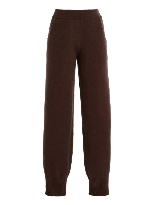 AMIYA Heritage Travel Cashmere Pants - Brown