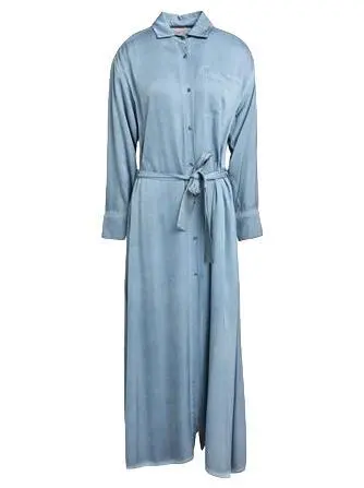 KAOS JEANS Maxi Shirt Dress - Blue