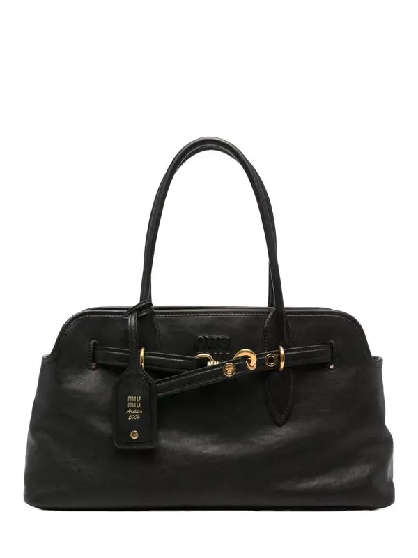 Miu Miu Aventure Tote Bag - Black