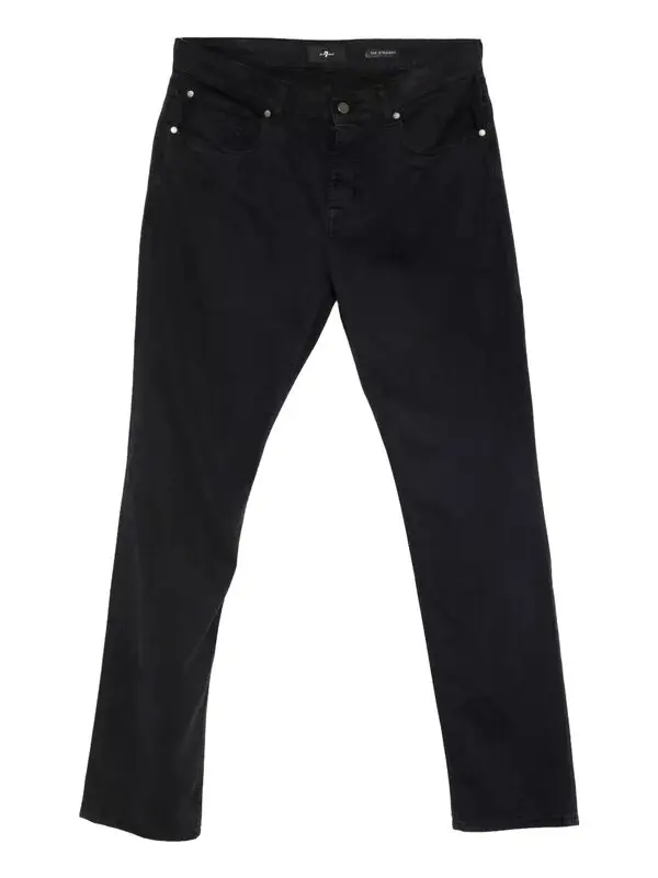 7 For All Mankind Luxe Performance Trousers - Black